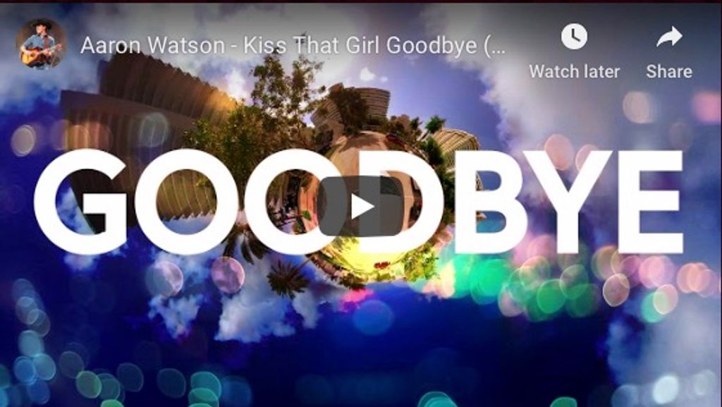 Aaron Watson Launches Lyric Video For New Single “Kiss That Girl Goodbye”