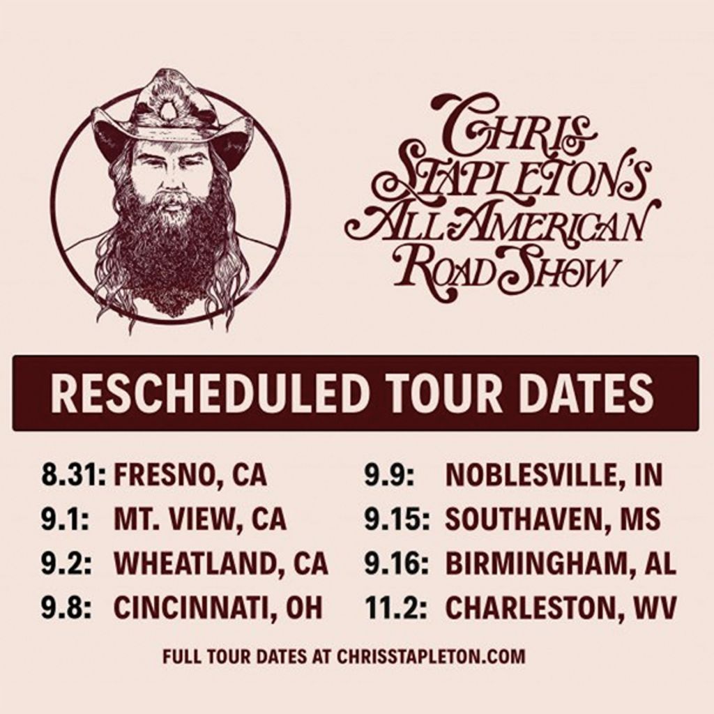 Tour Dates Rescheduled Tour Dates Rescheduled