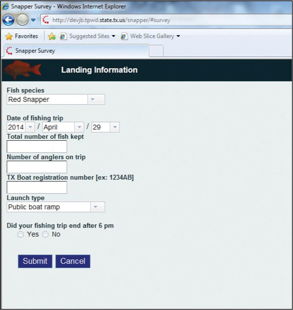 TPWD’s New Catch Reporting System for Red Snapper to Take Effect June 1 ...