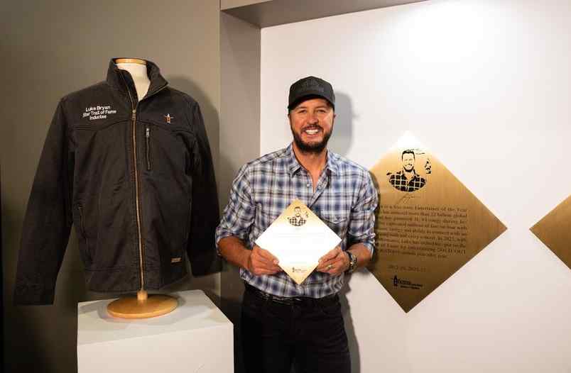 FIVE-TIME ENTERTAINER OF THE YEAR LUKE BRYAN NAMED 2025 INDUCTEE INTO ...