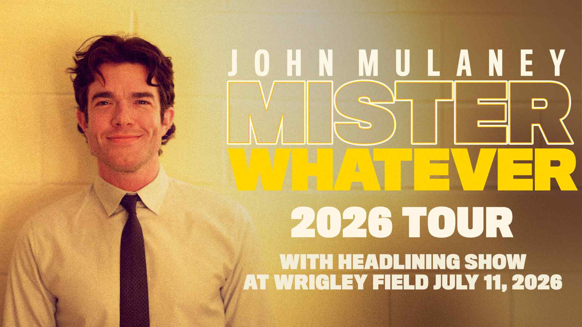 Official website of award-winning writer, actor, and comedian John Mulaney