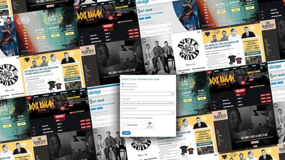 BubbleUp · Membership Applications Fan Club Affinity Marketing